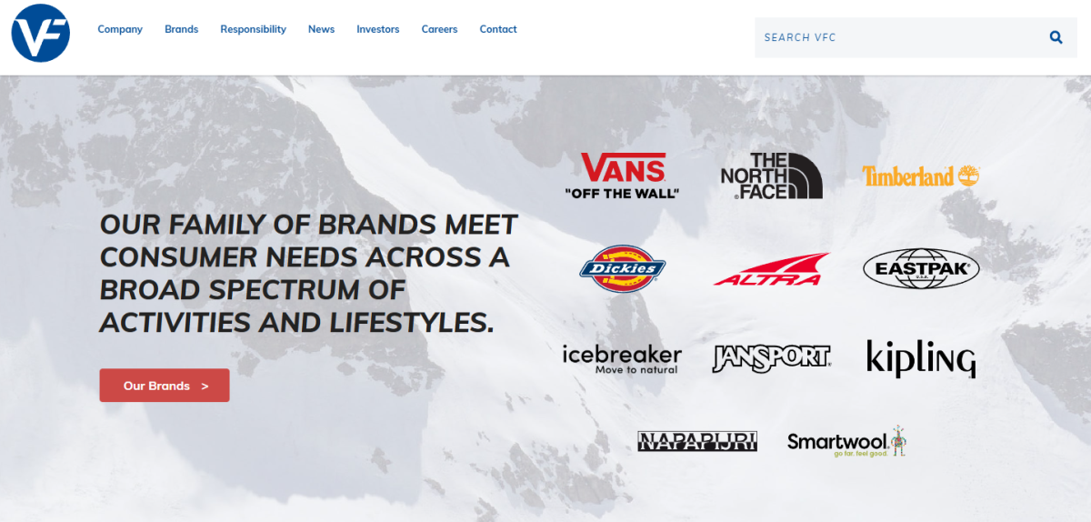 The North Face 和 Timberland 保持积极增长势头，VF威富集团上季度业绩超出预期-第七在线